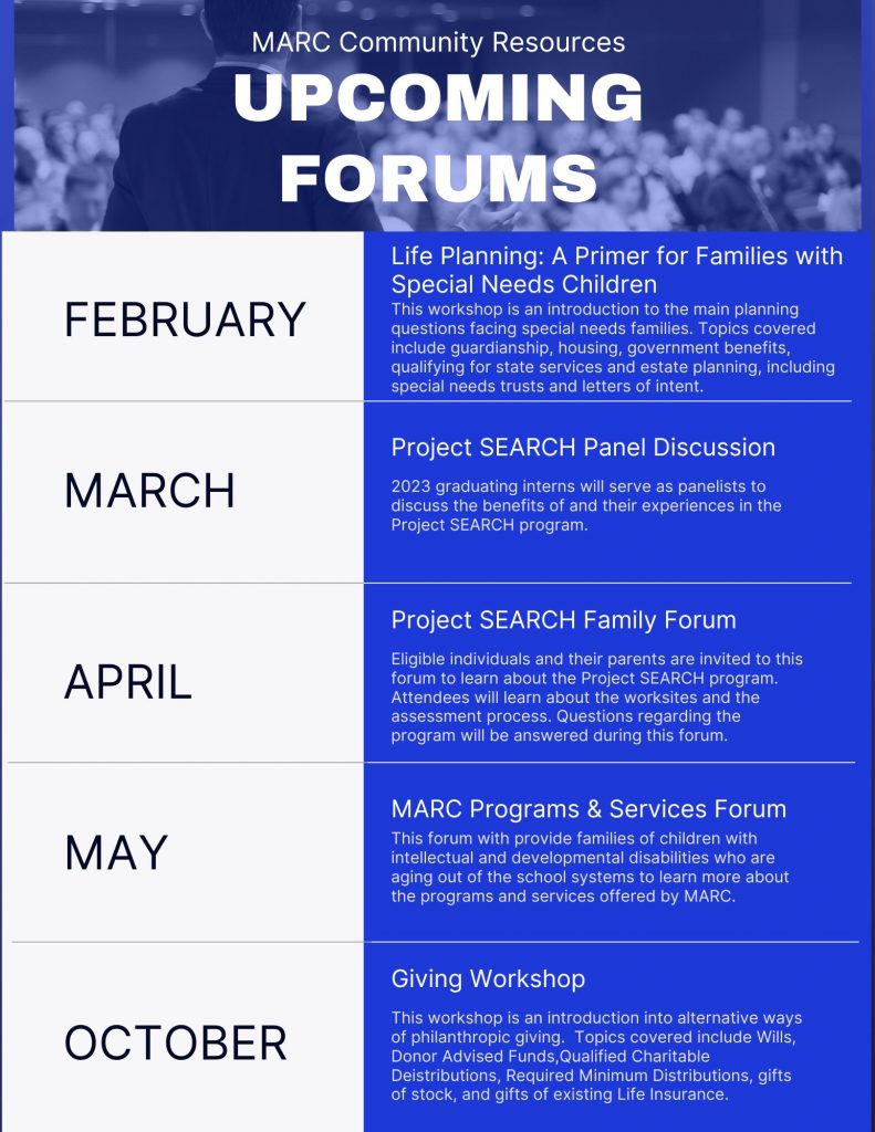 Events - MARC Community Resources